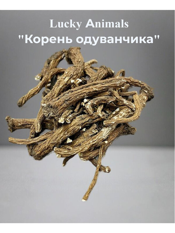 Лакомство Lucky Animals "Корень одуванчика", для грызунов, палочки, древесный вкус, 35г