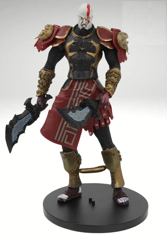 Фигурка Бог войны Кратос в доспехах Ареса / God of War 2 Kratos In Ares Armor (19см, пакет)