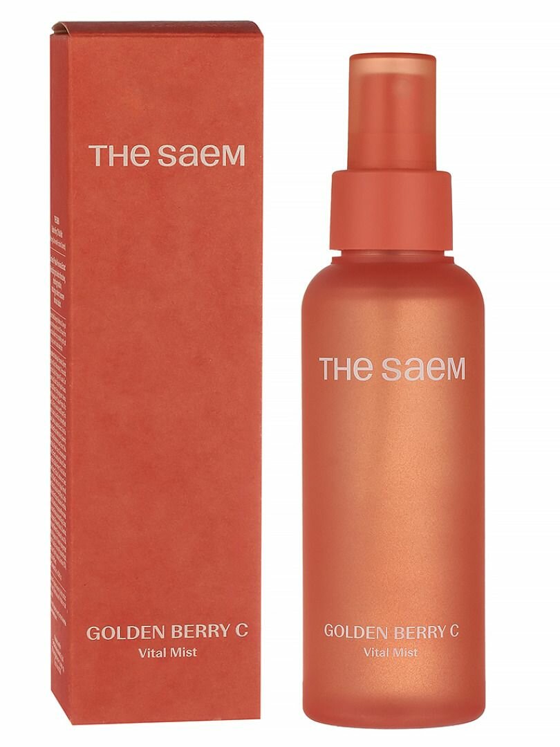The Saem Urban Eco Golden Berry C Vital Mist охлаждающий увлажняющий мист для лица (100мл.)