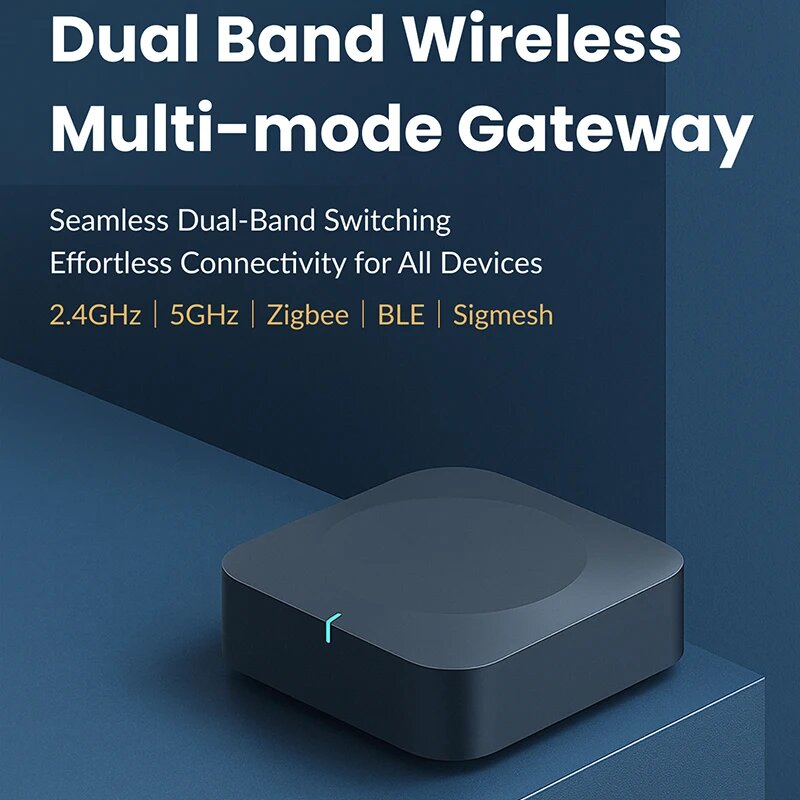 Многорежимный Беспроводной Контроллер Tuya Zigbee BLE 5G/2.4G Wi-Fi Для Умного Дома, Совместимый С Alexa