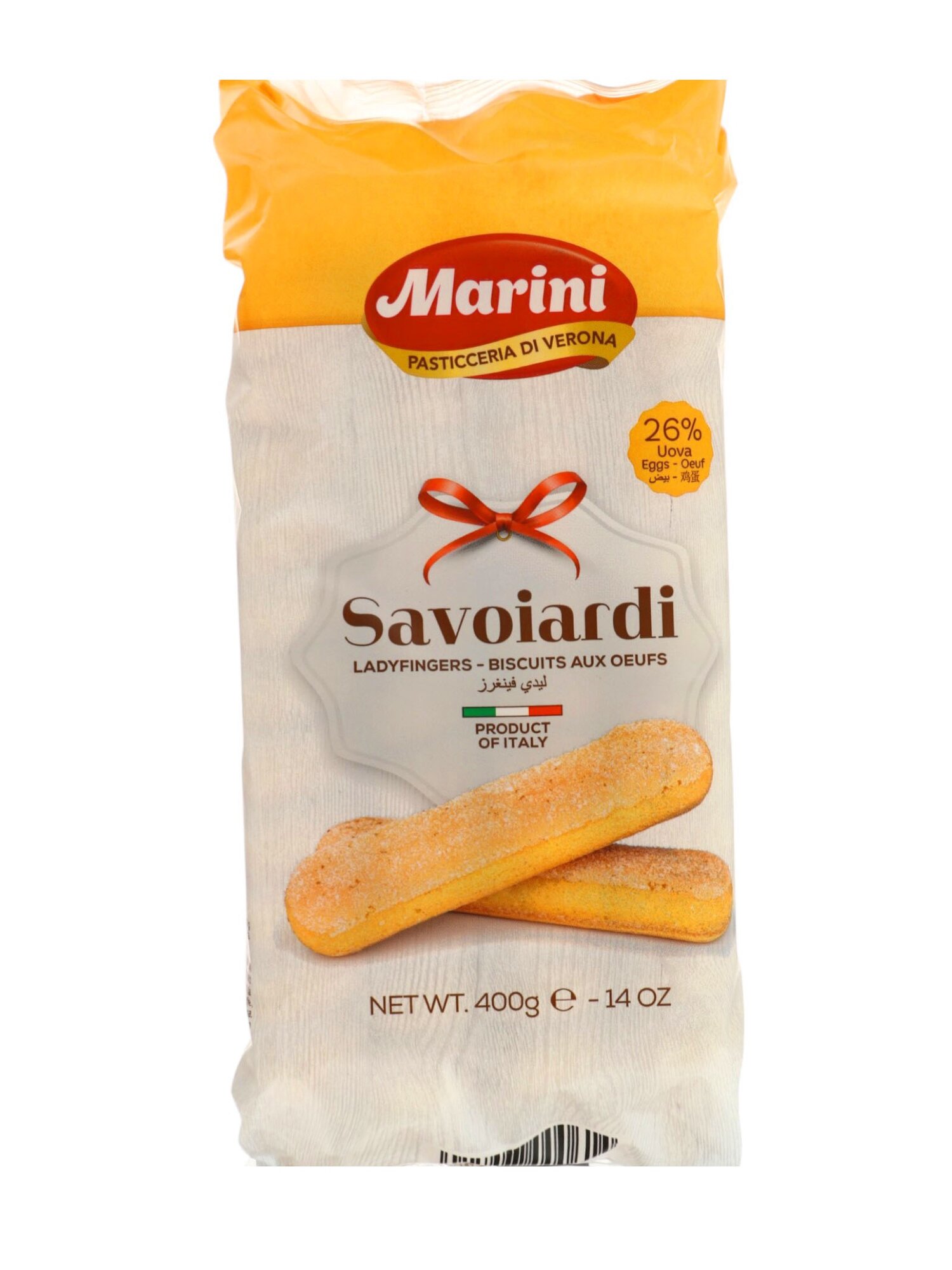 Печенье Савоярди для приготовления тирамису, 400 г