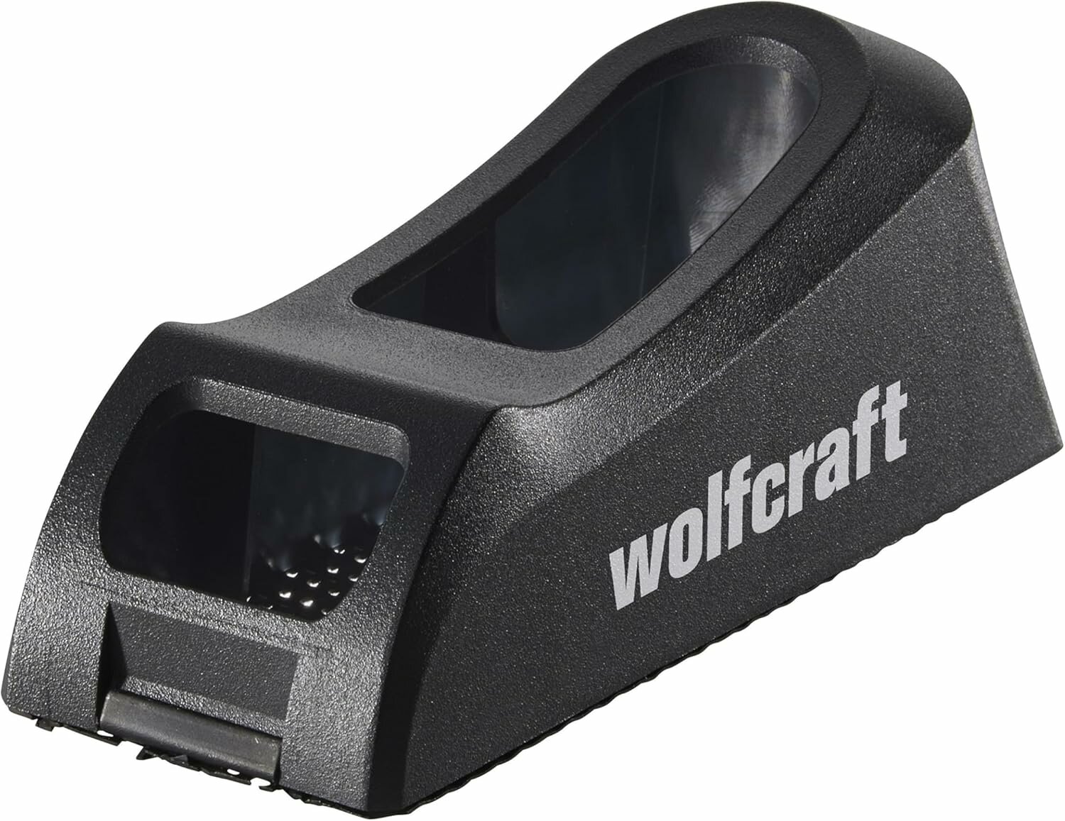 Рубанок Wolfcraft 4013000, для поверхностей и кромок гипсокартона и дерева, черный