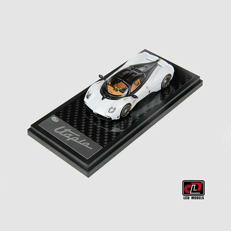 LCD 1:64 Модель автомобиля Pagani Utopia из сплава