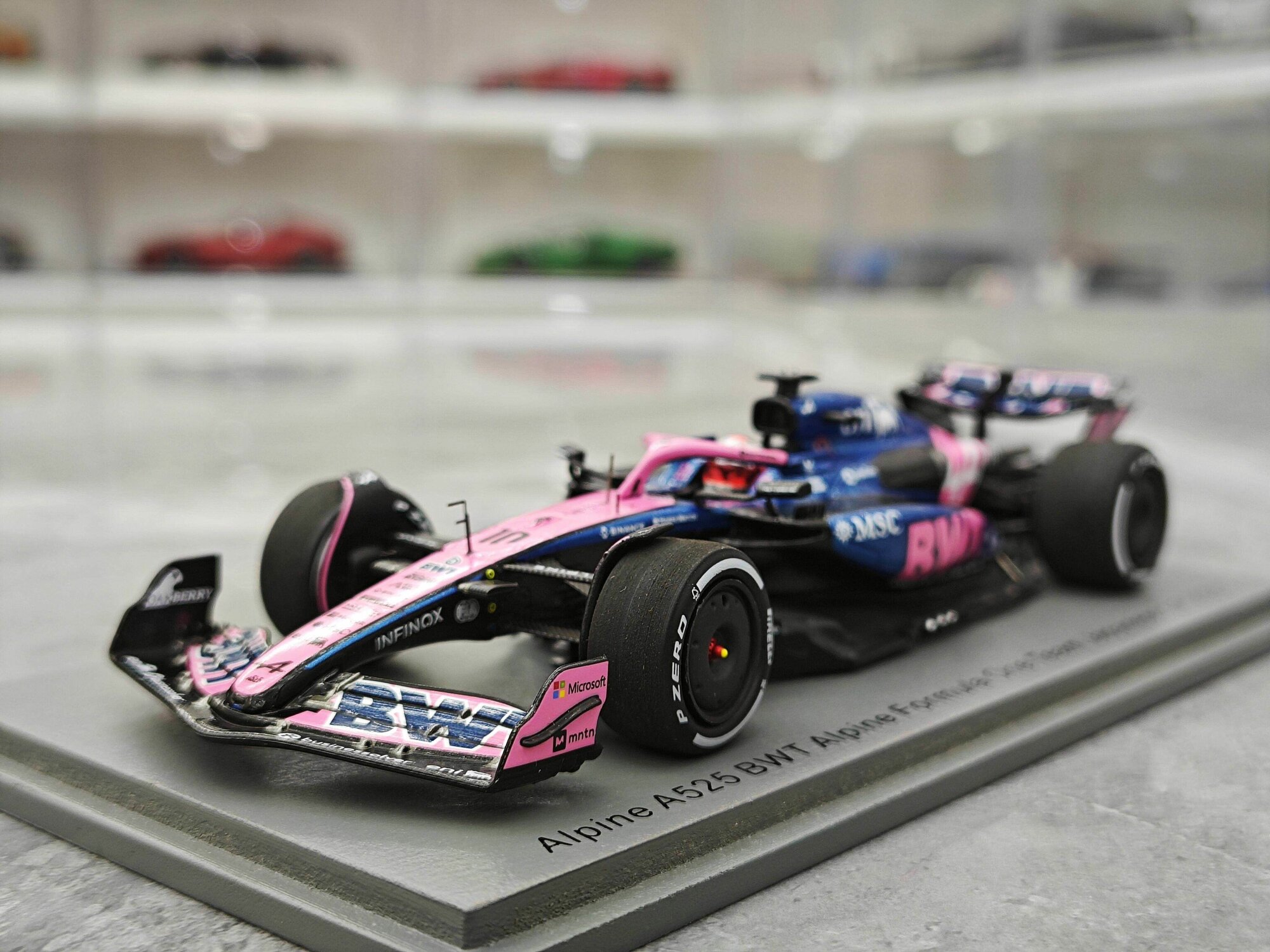 SPARK Модель автомобиля из сплава, 1:43, серия Гран-при Японии 2025 (Alpine A525, BWT Alpine F1 Team)