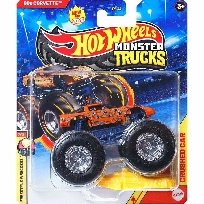 Монстр-траков Hot Wheels 1:64: Bigfoot, Gunkster, Dragonizer и другие (серия Monster Trucks, коллекционные модели)
