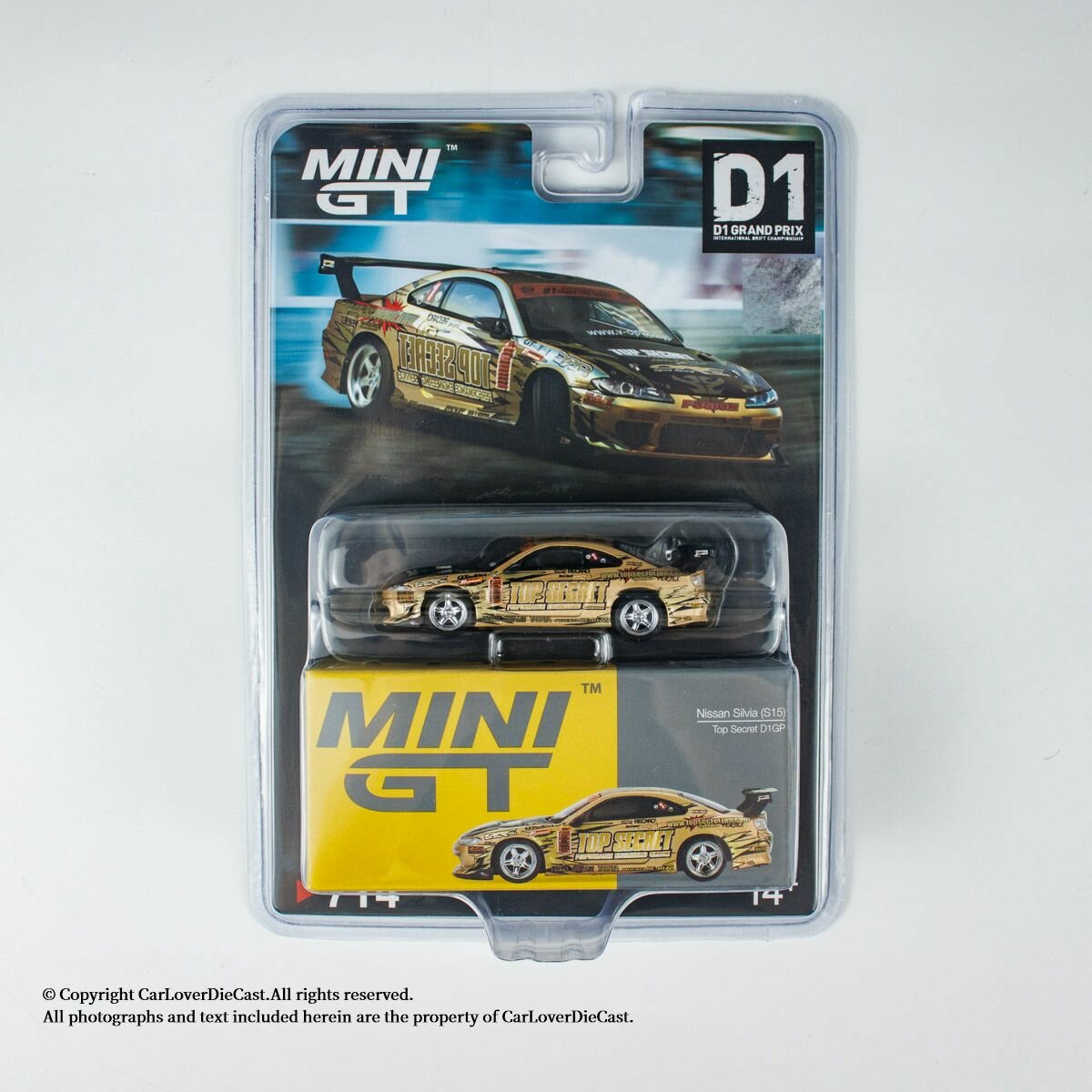MINI GT x Majorette, литая коллекционная машинка 1:64(714-Ниссан Silvia S15)