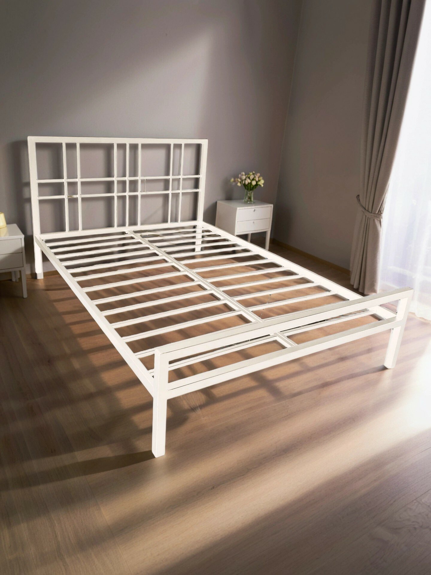 Кровать "Эмили" кованая, двуспальный, 120 см x 200 см x 100 см