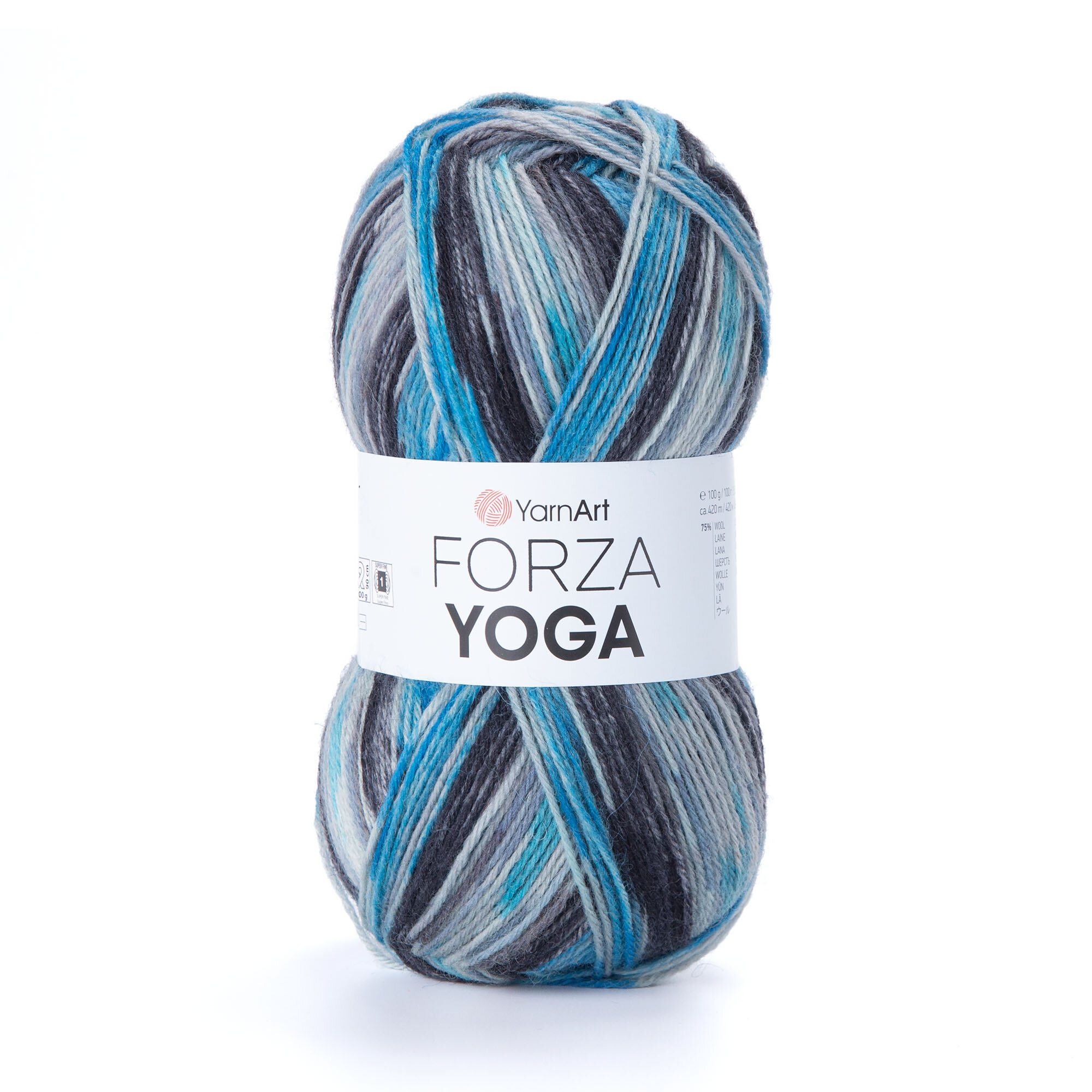 Пряжа YarnArt Forza Yoga 2509 (1 моток, 100г/420м)