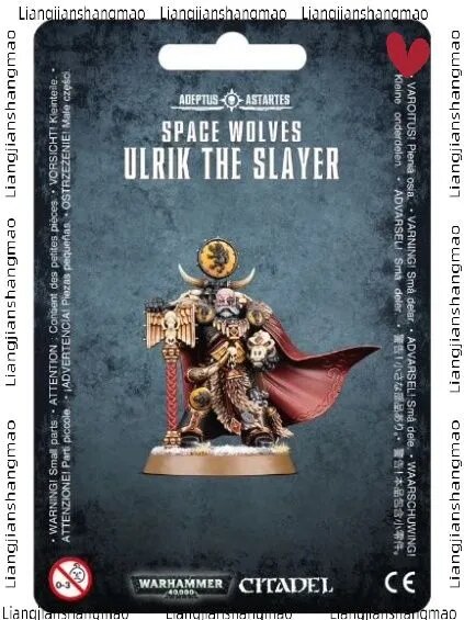 Эксклюзивная сборная миниатюра Ульрик Слейер из Космических Волков Warhammer 40000 Games Workshop