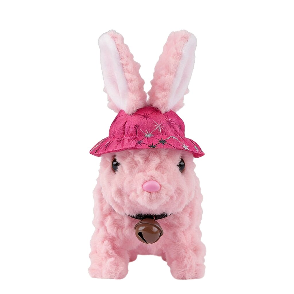 Интерактивная Ходячая Говорящая Плюшевая Игрушка-Кролик Для Детей в Возрасте от 3 лет и старше