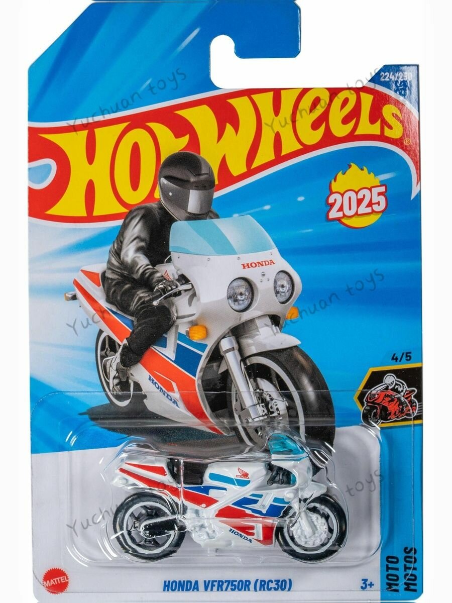 Модель Hot Wheels Honda VFR750R (RC30)