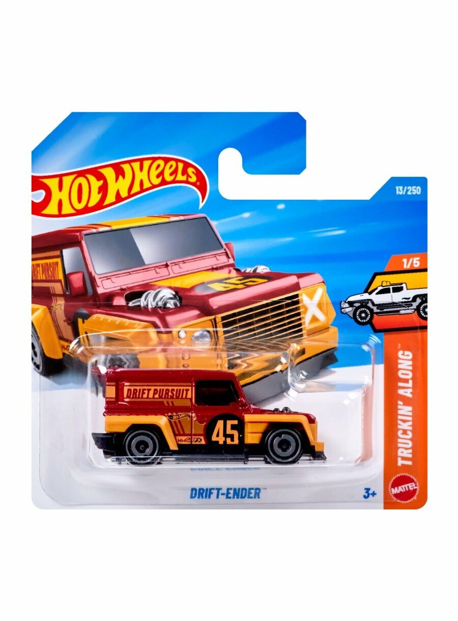 JJH90 Hot Wheels машинка металлическая игрушка коллекционная масштабная модель Drift-Ender кейс 2026