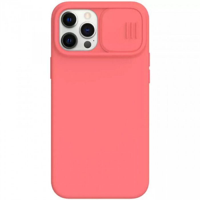 Nillkin CamShield Silky Magnetic Силиконовый чехол для магнитной зарядки с защитой камеры для iPhone 12 / 12 Pro