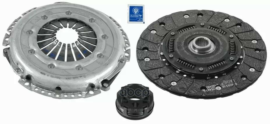 Комплект сцепления AUDI A4 Avant (8E5, B6), A4 (8E2, B6) , SKODA SUPERB (3U4) , VOLKSWAGEN PASSAT Variant (3B5), PASSA.