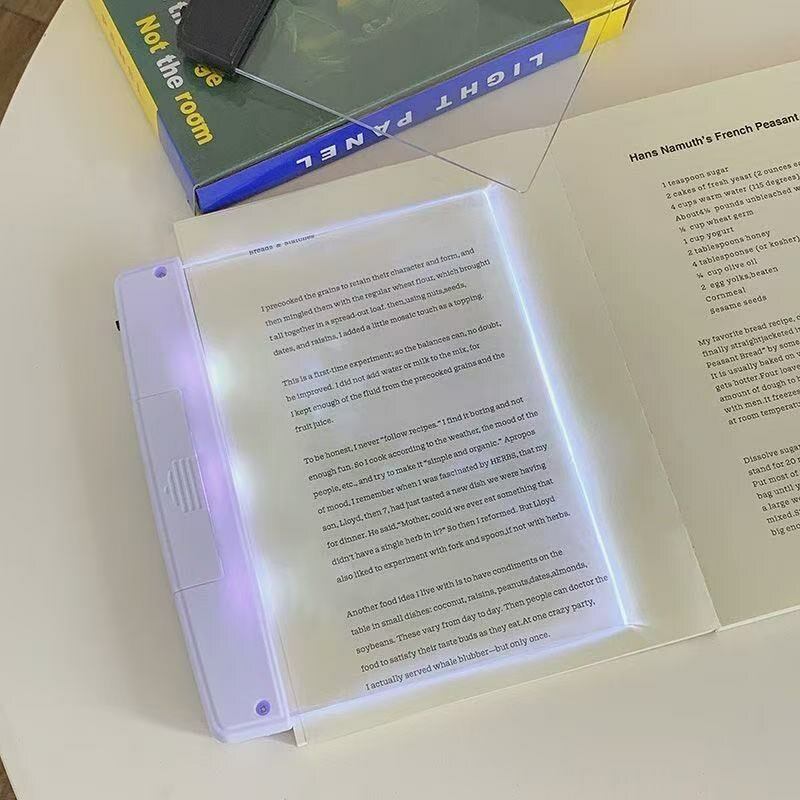 Беспроводной led светильник - страница для чтения книг（белый）