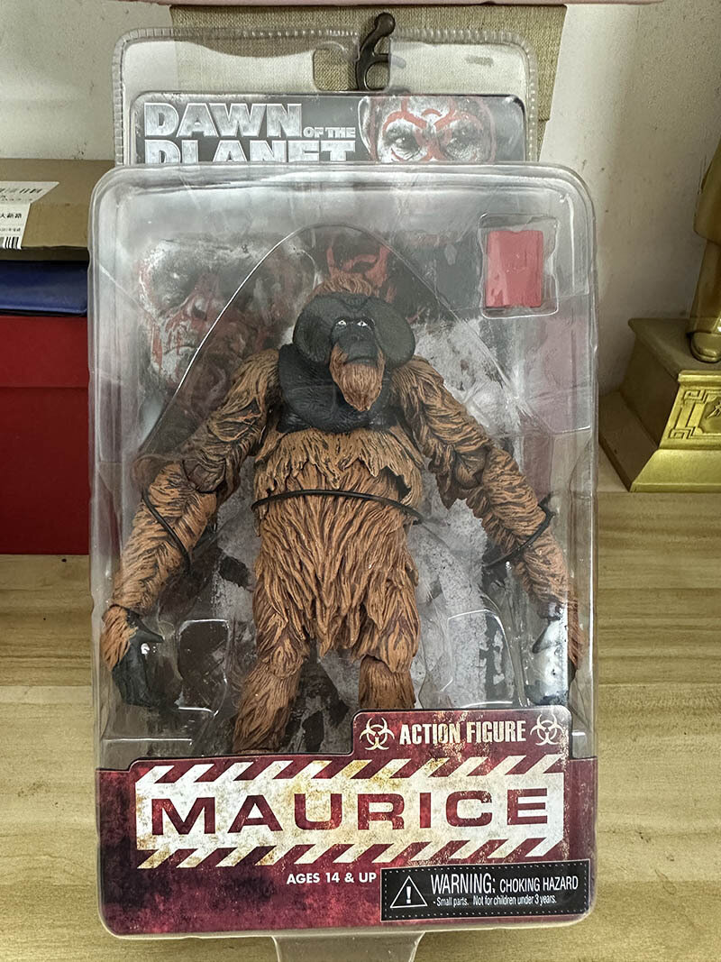 Подвижная фигурка NECA Planet of the Apes Rise of the Planet of the Apes Caesar King Kong Orangutan Maurice