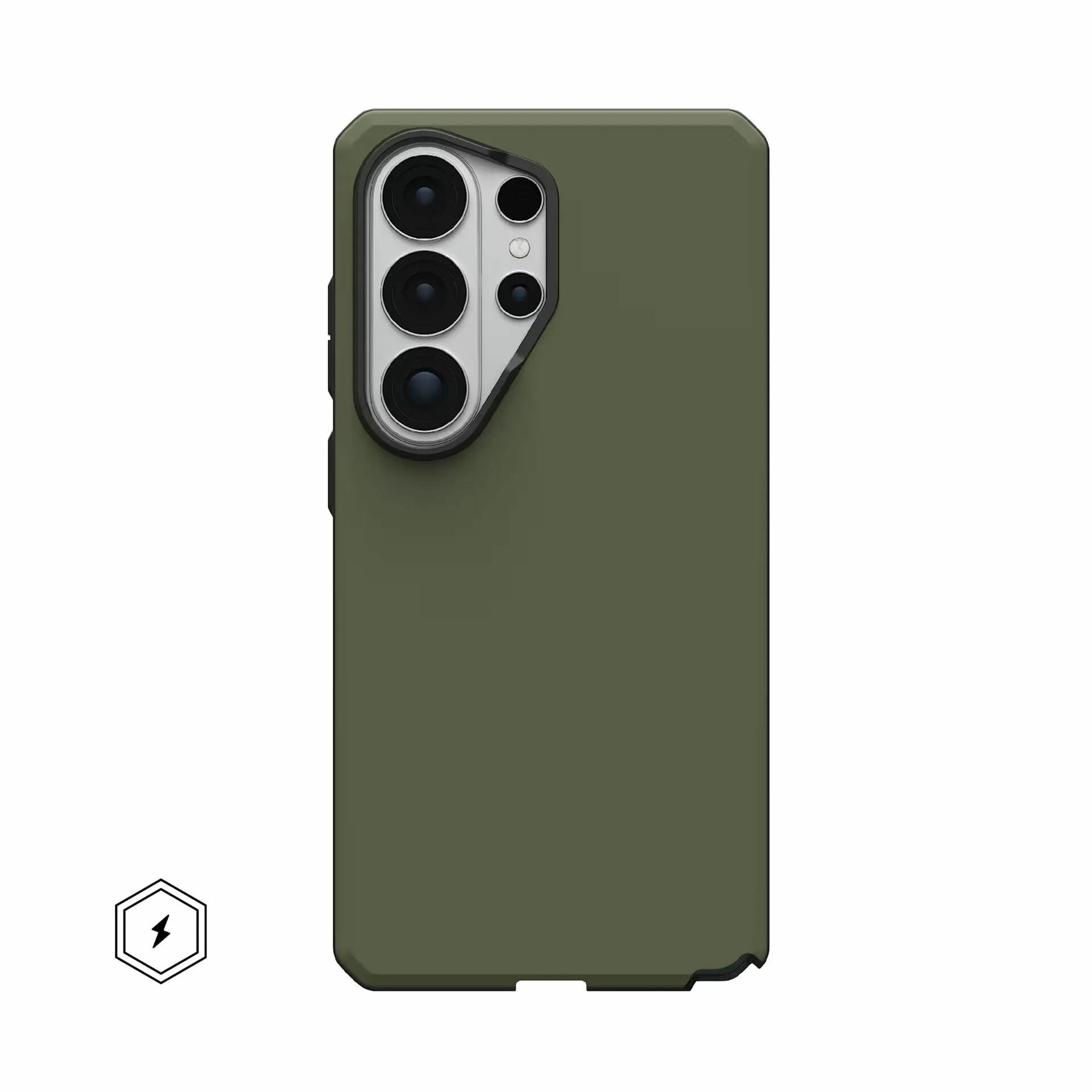 Чехол с поддержкой MAGSAFE Uag Civilian LT для Samsung Galaxy S26 Ultra, оливковый (Olive Drab)