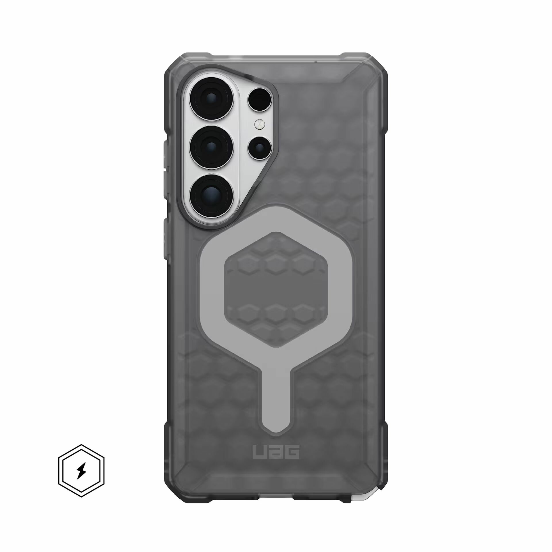 Чехол с поддержкой MAGSAFE UAG Essential Armor для Samsung Galaxy S26 Ultra, цвет тонированный (Ash)