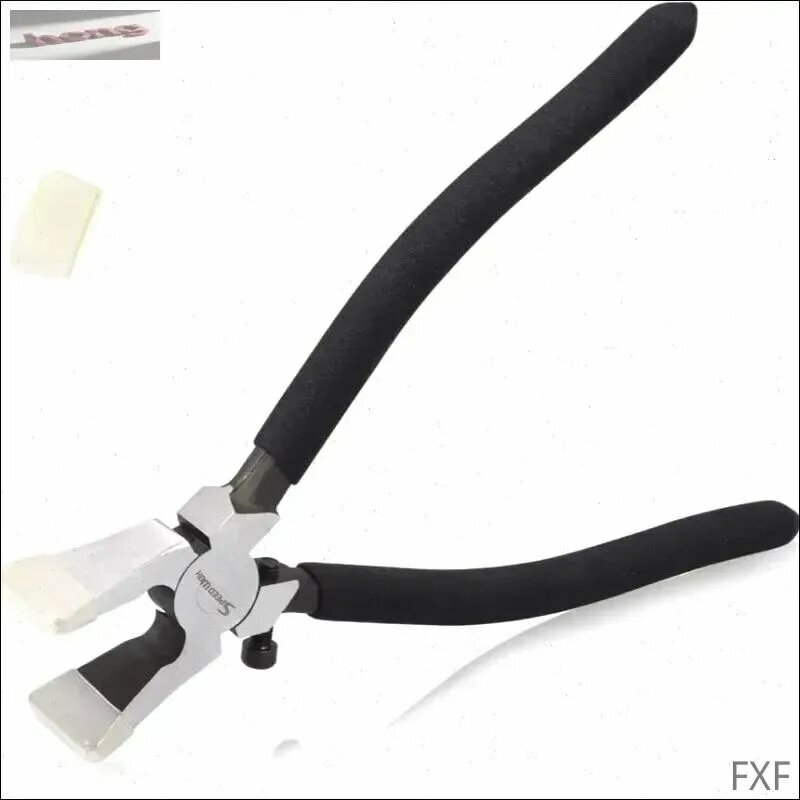 Щипцы для работы с мозайкой, для разламывания стекла полукруглые. Кусачки для витражных работ. Резак по керамической мозаике.