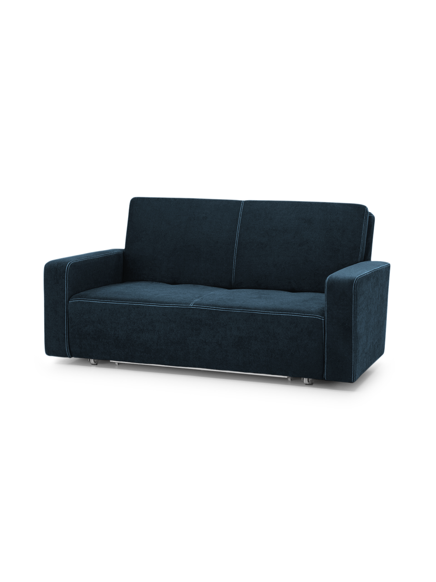 Диван Роин Velutto 54 NOW 152x100x86 см, синий Велютто, аккордеон Дом мебели для вас