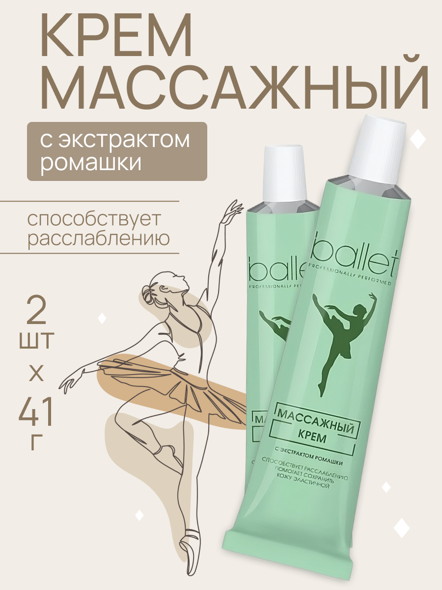 Крем массажный Свобода Ballet 2 шт по 40 г
