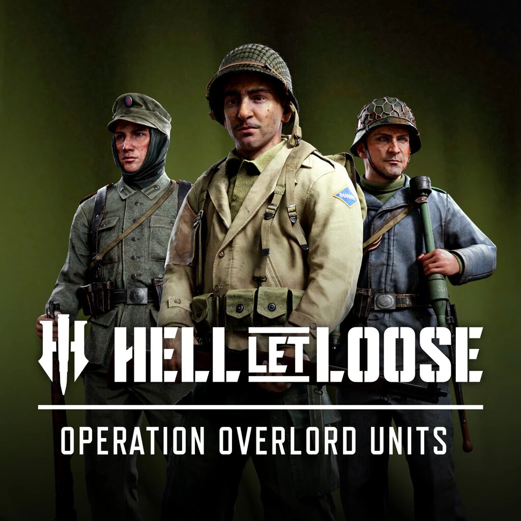 Дополнение Hell Let Loose - Operation Overlord Units, цифровое издание PlayStation 5, регион Турция / код пополнения баланса