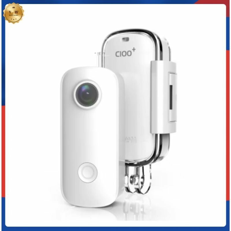 Экшн-камера SJCAM C100 Standard, черно, Action Camera 4K Водонепроницаемость 30 м, 2,4 G WiFi, спортивные действия, регистратора вождения мотоцикла с видеоблогом