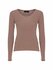 Свитер FABIANA FILIPPI Fine-knit long-sleeve sweater, размер 40, , brown