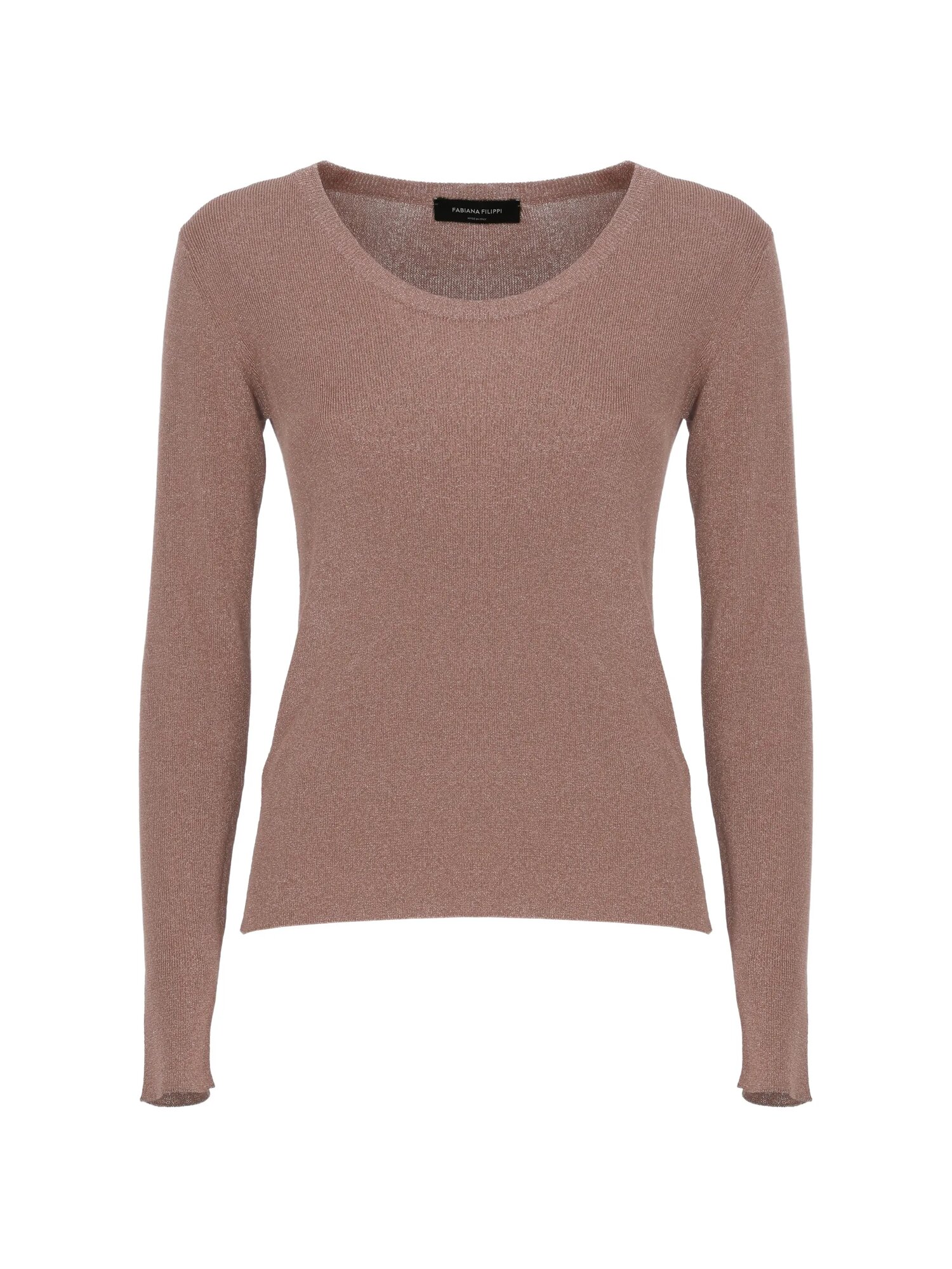 Свитер Fine-knit long-sleeve sweater