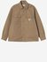 Рубашка Carhartt WIP, размер L, коричневый