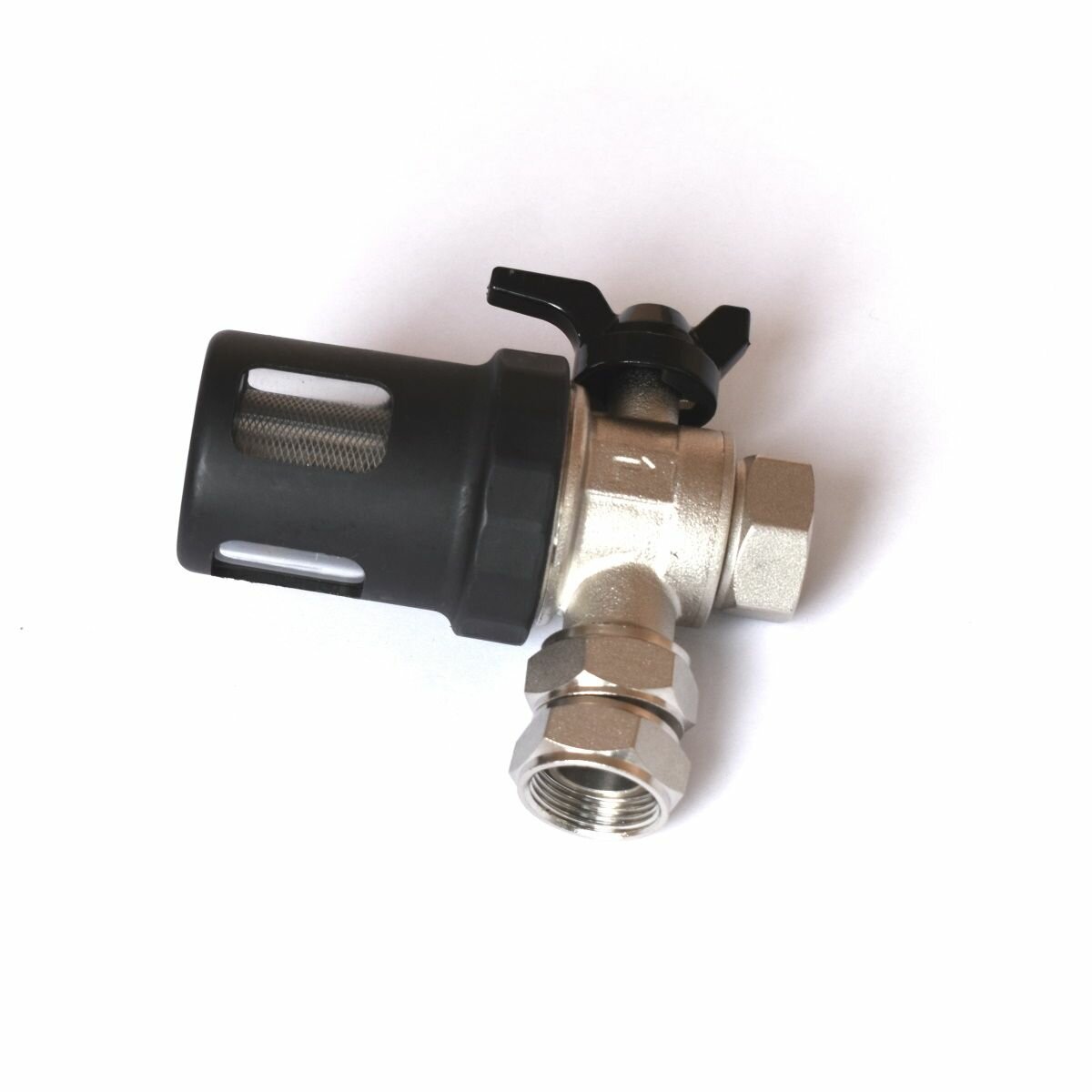 Фильтр магнитный, угловой дешламатор для настенных котлов 3/4" ГазЧасть 500-0101