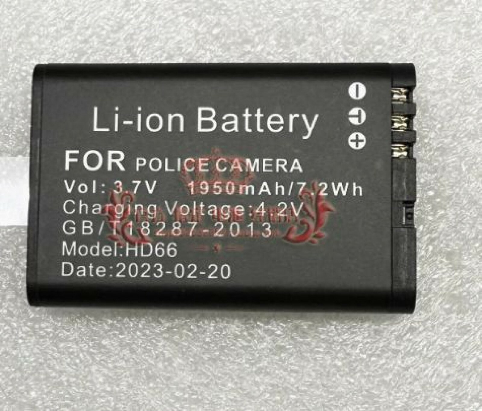 Аккумулятор MyPads для видеорегистраторов HP A7 DSJ-A7 HD66 Li-ion 1800mAh 3.7V