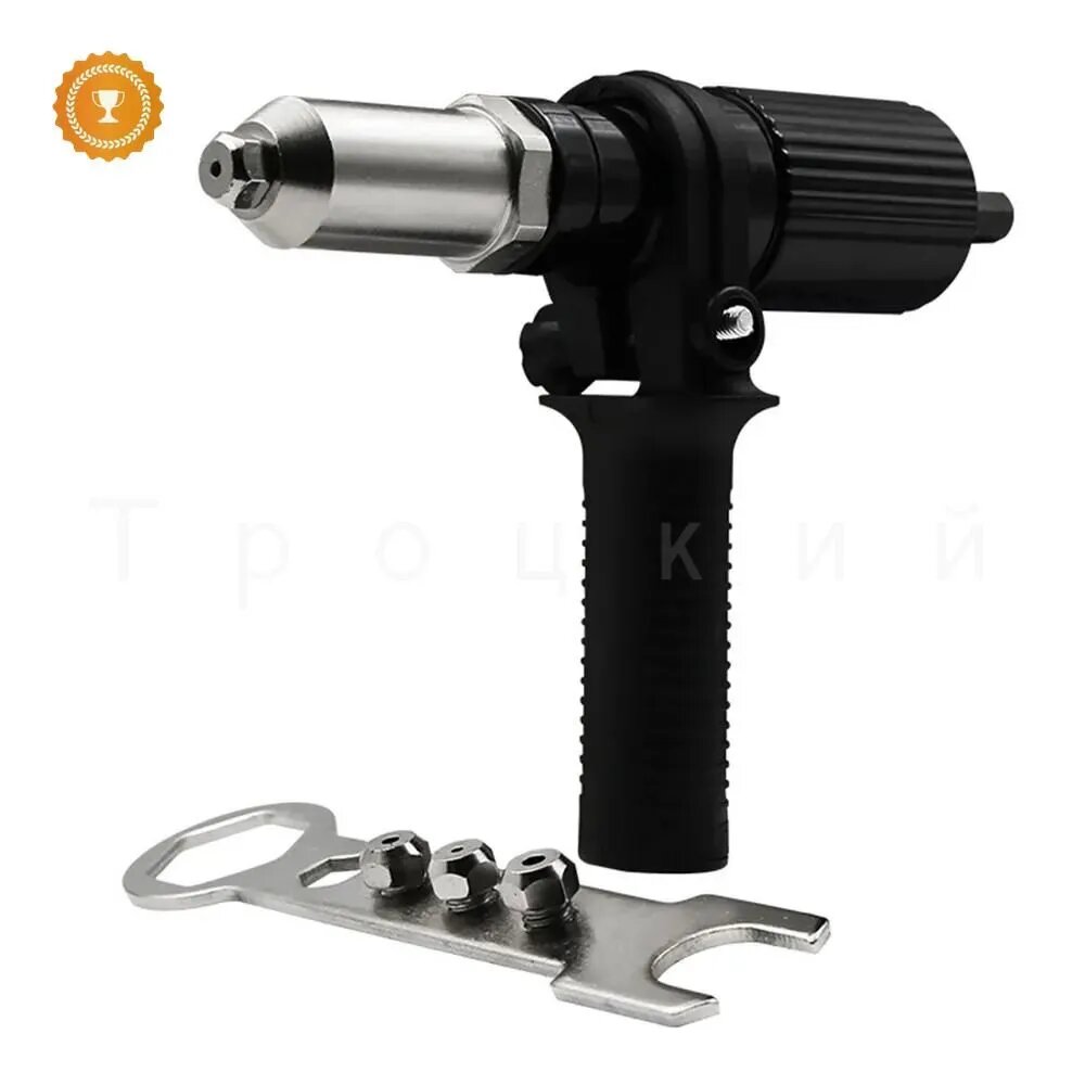 GM Электрический клепальщик, адаптер для дрели, для вытяжных заклепок 2.4/3.2 мм