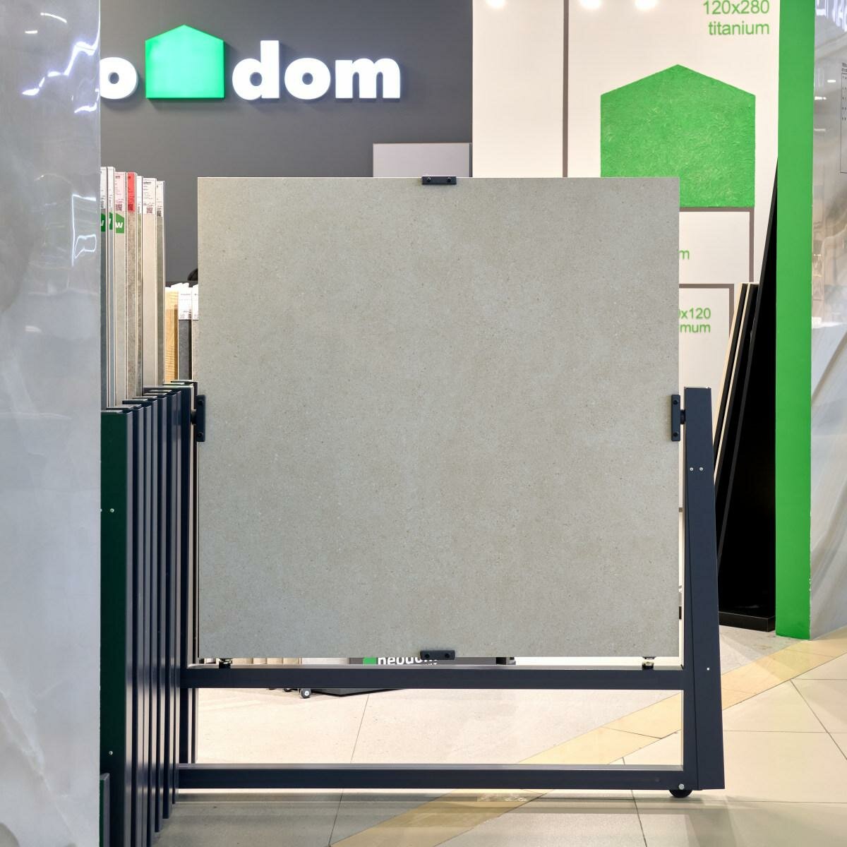 Керамогранит Neodom Basalt Stone White Matt Str 120x120 N40043 бетон матовая Глазурованная, Износостойкая, Морозостойкая, морозостойкая