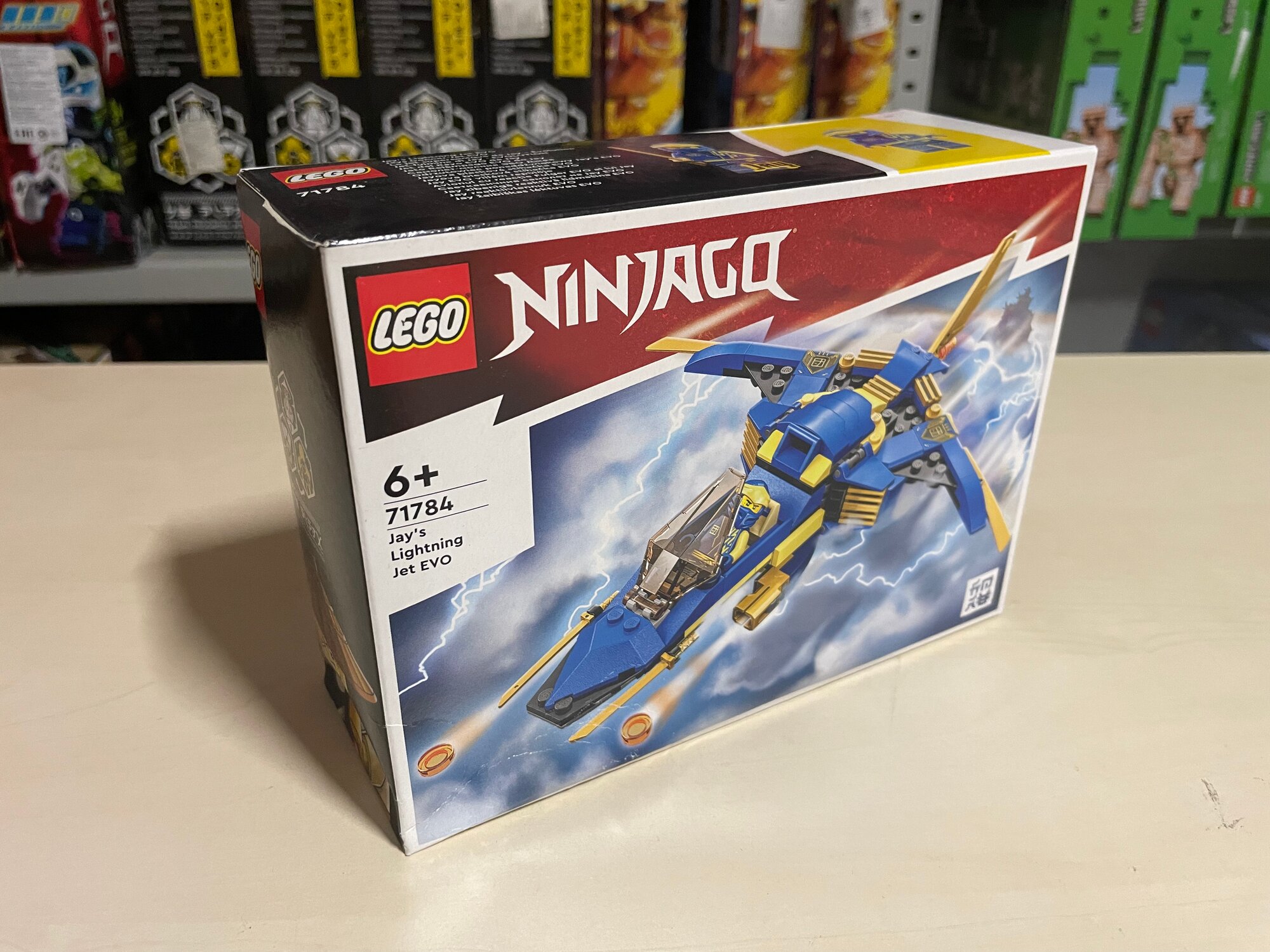 Конструктор LEGO Ningago 71784 Jay’s Lightning Jet EVO, 146 дет.