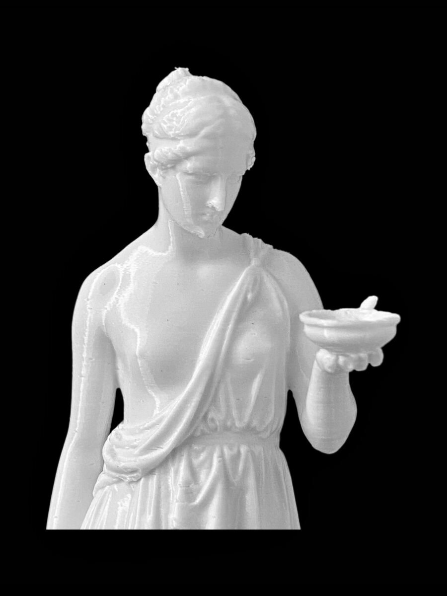 Статуэтка Богиня молодости Геба, пластик, 3D-печать, высота 180 мм