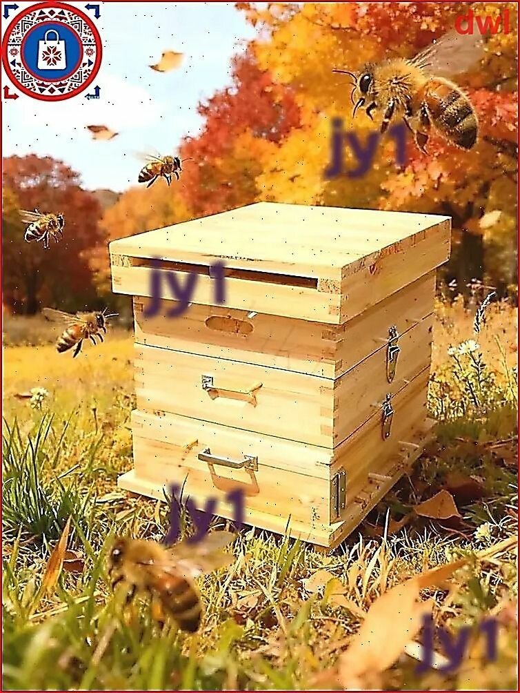 Улей для пчел деревянный, улей для пчел рамочный - рамок неокрашенный-1шт