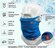 Шаль N-rit Базовая коллекция для мужчин и женщин,30х23.5 см, blue