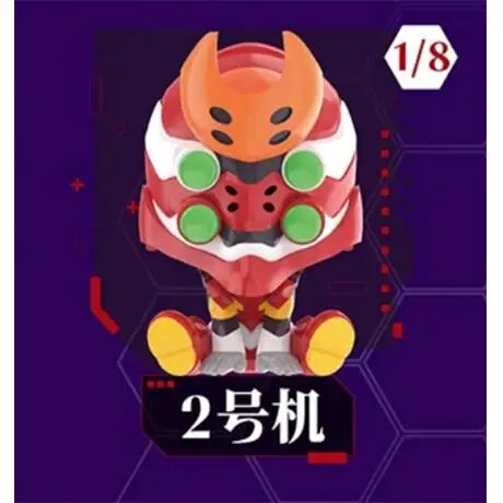 Фигурка NEON GENESIS EVANGELION EVA 2-й Мех, 1/8, Цвет: 1 box