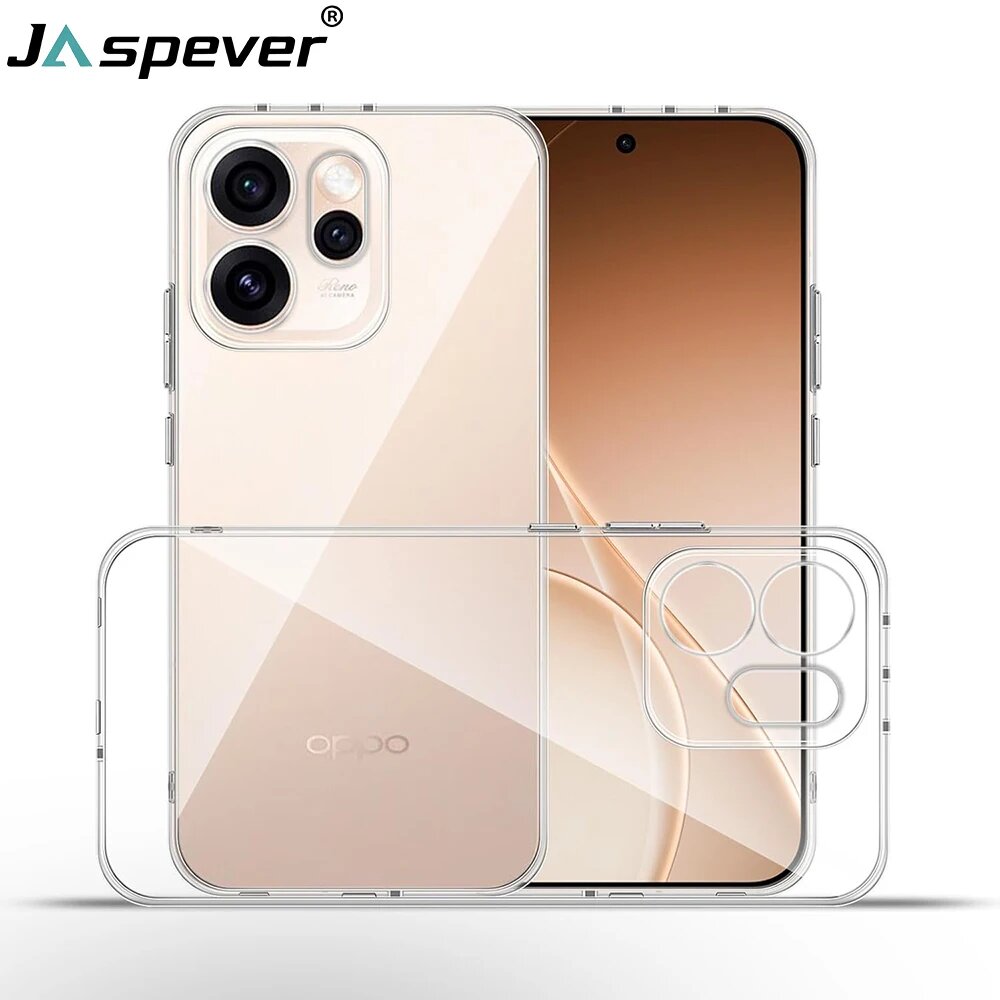 Чехол OPPO Reno 15 Pro mini, силиконовый, прозрачный