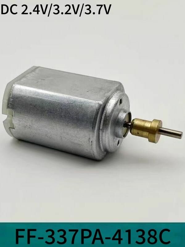 Специальный мотор для машинки для стрижки волос 2.4V3.6V3.7V бесшумный с высоким крутящим моментом FF-337PA-4138C запчасти для ремонта электрического фейдера
