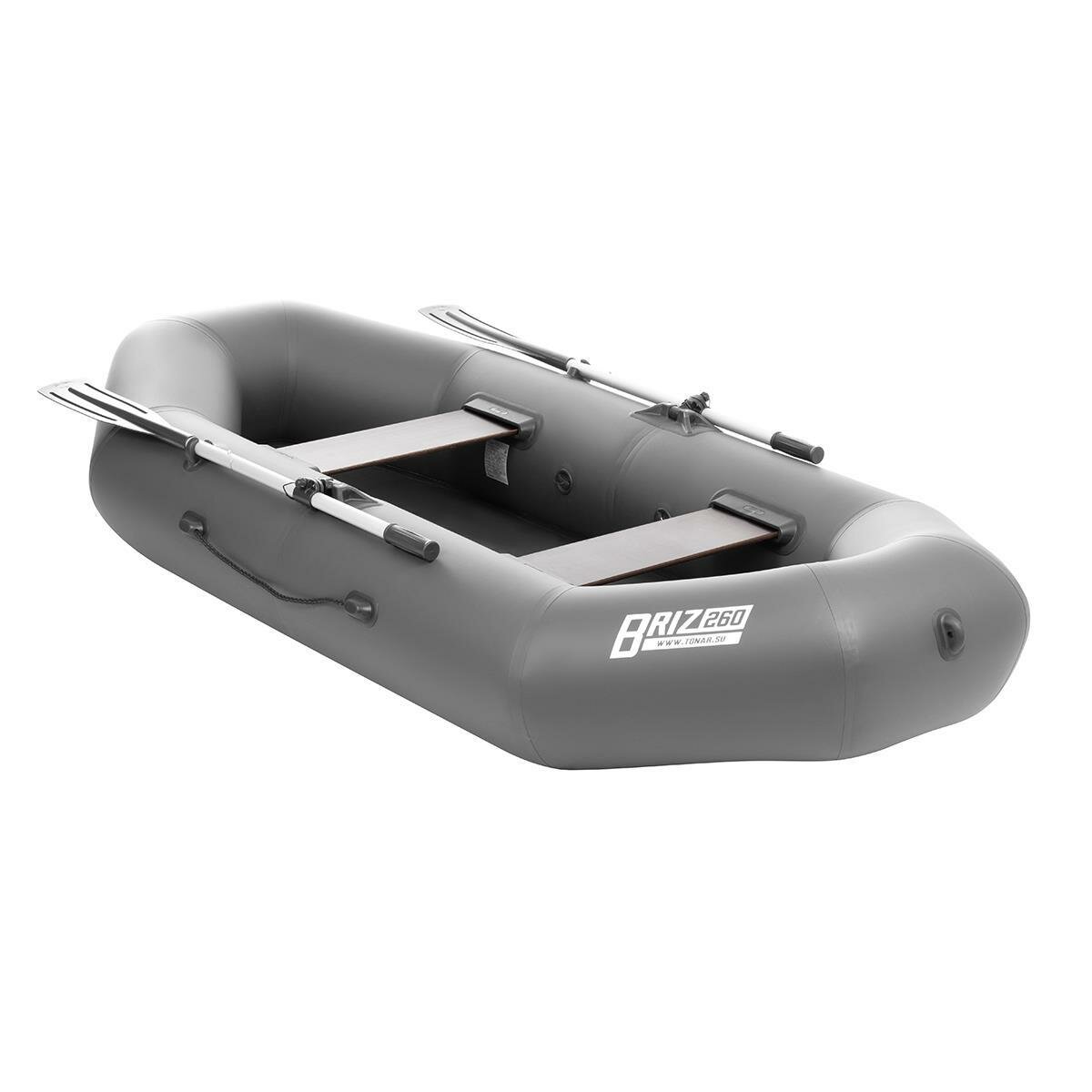 Лодка Бриз 260 серый Тонар