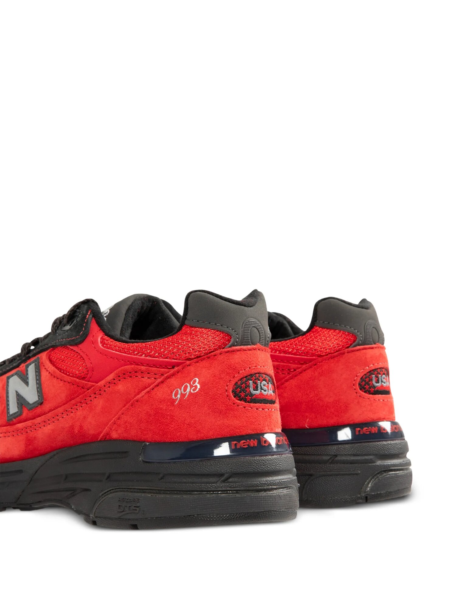 Кроссовки New Balance 993, размер 9,5 US, red — фото 1