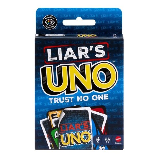 Настольная игра Mattel UNO Лжец