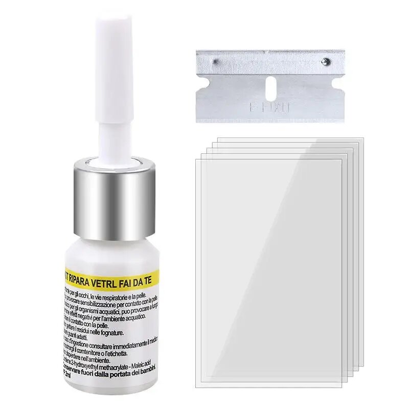 Набор Для Ремонта Лобового Стекла Автомобиля: Удаление Трещин, Устранение Царапин, Восстановление Стекла Для Автомобилей