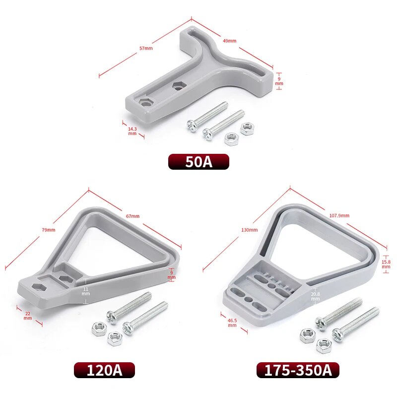 Клеммы для аккумулятора VaneAims 50/120/175-350A, Grey Handle