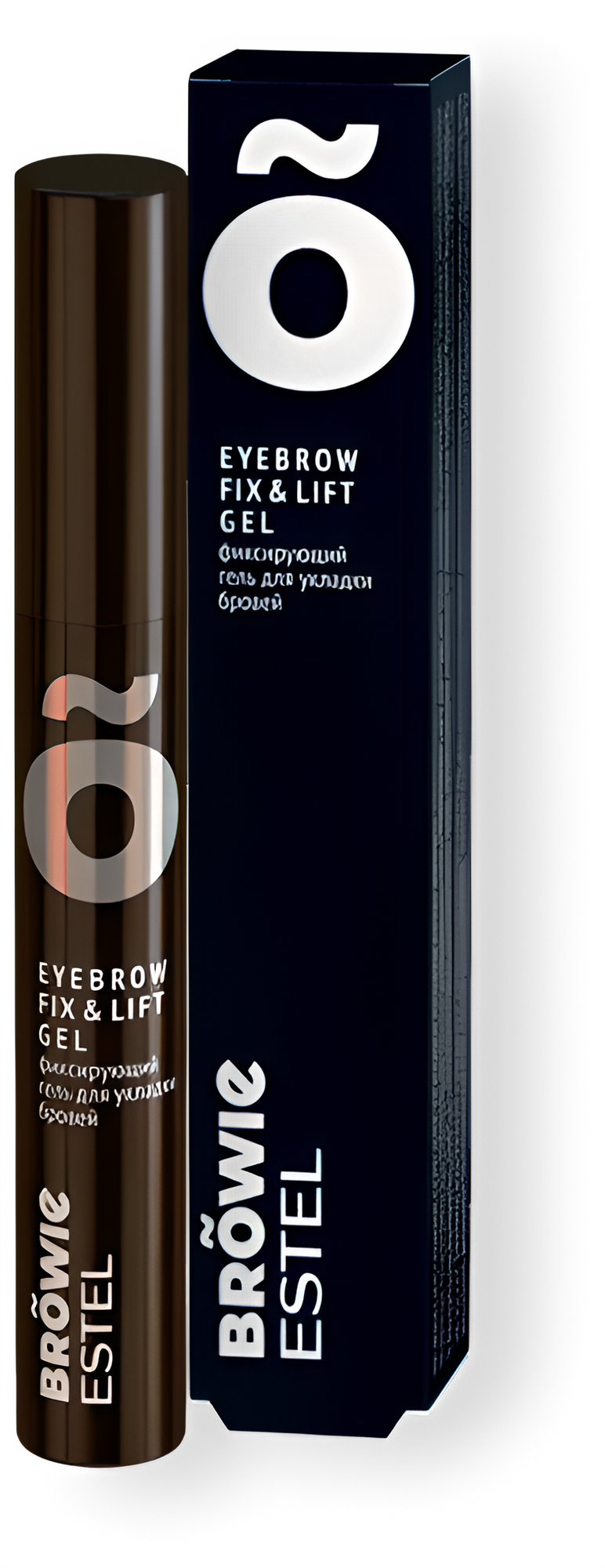 Фиксирующий гель для укладки бровей Estel Professional BROWIE, бордовый, 13 мл