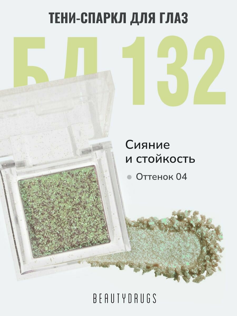 BEAUTYDRUGS Блестящие тени для век 04 /Jewellery Eyeshadow Sparkle 04, 1.8 г