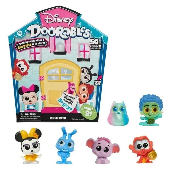 Фигурка-сюрприз Disney, 6 штук, ABS пластик, Красивый цвет C337, коллекционная игрушка