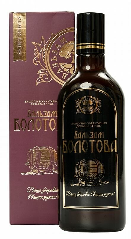 Питьевой бальзам Королевфарм Болотова 475 мл, на травах, безалкогольный, без сахара